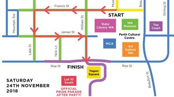 This year's Pride Parade route revealed with new starting point ...