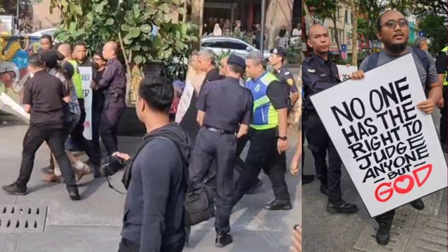 Pro-LGBT+ protesters arrested in Malaysia - OUTinPerth