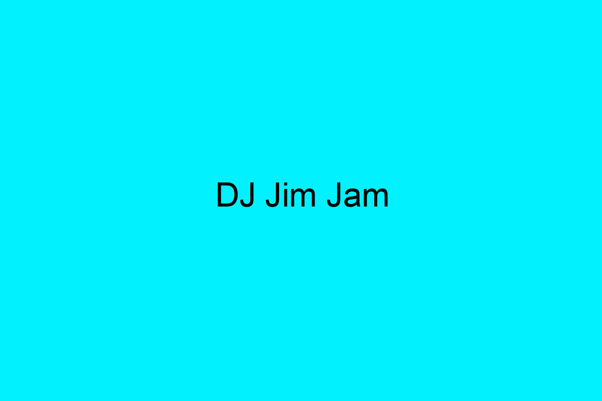 DJ Jim Jam - OUTinPerth