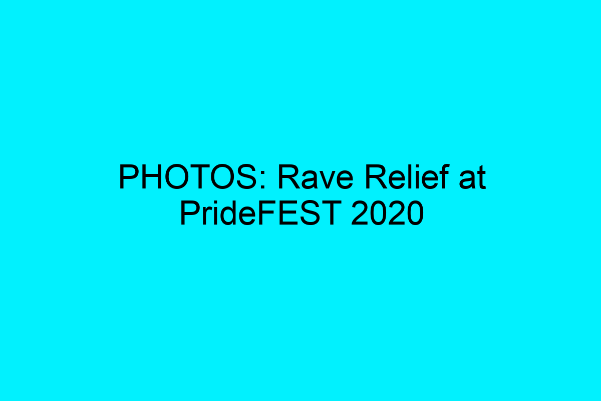 PHOTOS: Rave Relief at PrideFEST 2020 - OUTinPerth