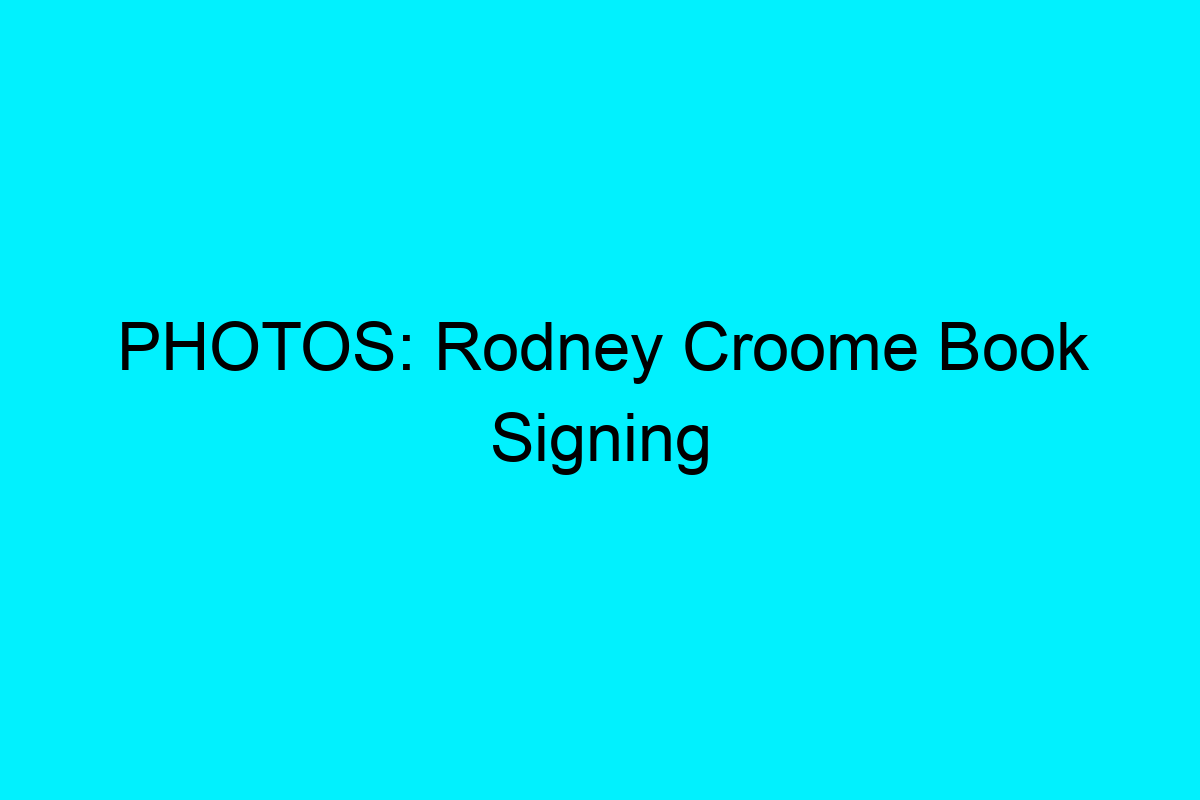 PHOTOS: Rodney Croome Book Signing - OUTinPerth