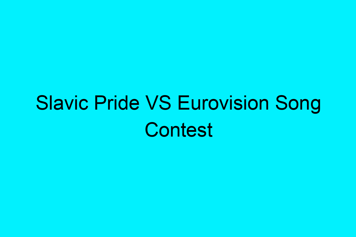 Slavic Pride VS Eurovision Song Contest - OUTinPerth