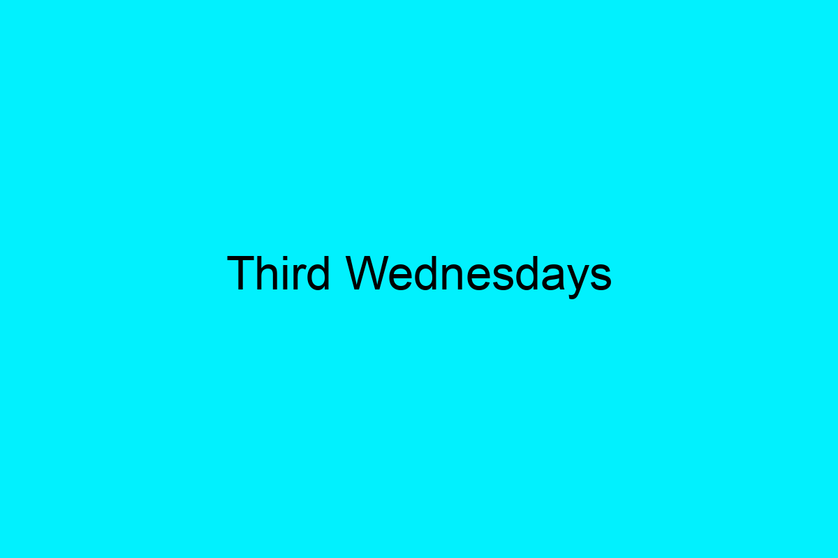 Third Wednesdays - OUTinPerth