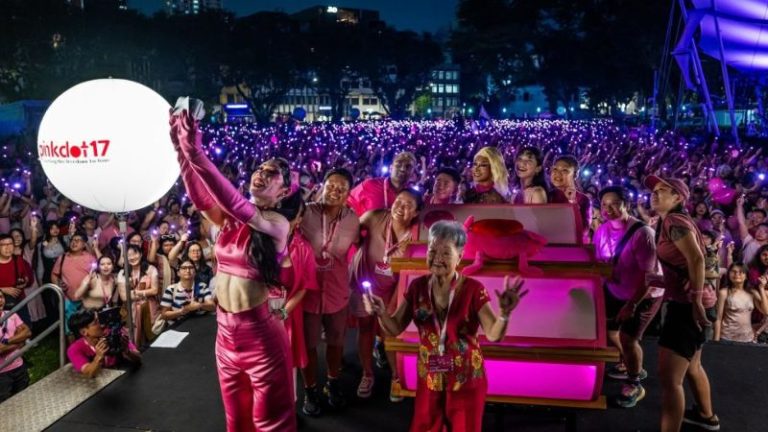 Thousands gather for Singapore's annual Pink Dot celebration - OUTinPerth