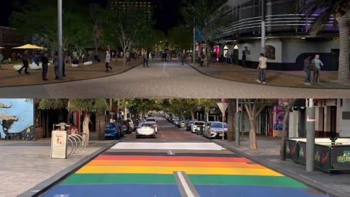 Northbridge revamp plan raises questions over Pride artwork